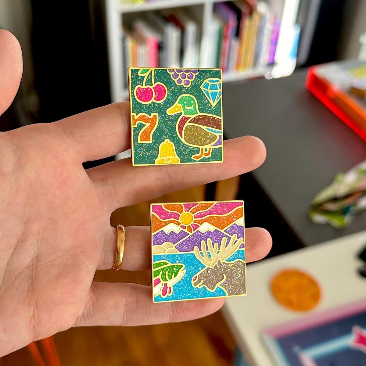 Moose Pin – Alex's Stupid Studio